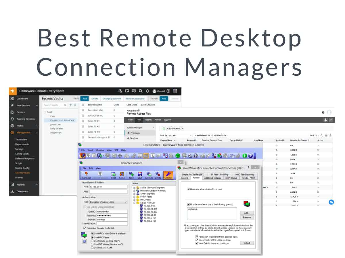 9 Best Remote Desktop Connection Managers for 2025