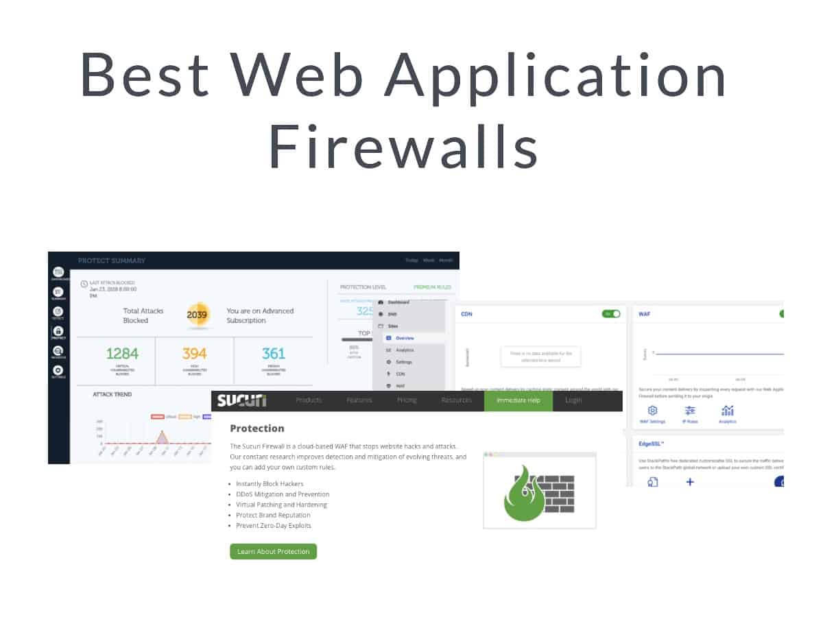 9 Best Web Application Firewalls for 2024 [Free Download & Trials]