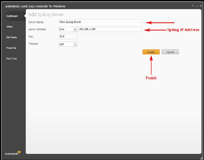 Configure Event Log Forwarding (Windows) to a Syslog Server FREE!