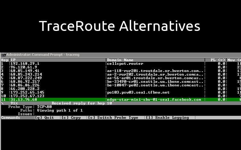 Best Traceroute Alternative for Hop by Hop Analysis & Visualization