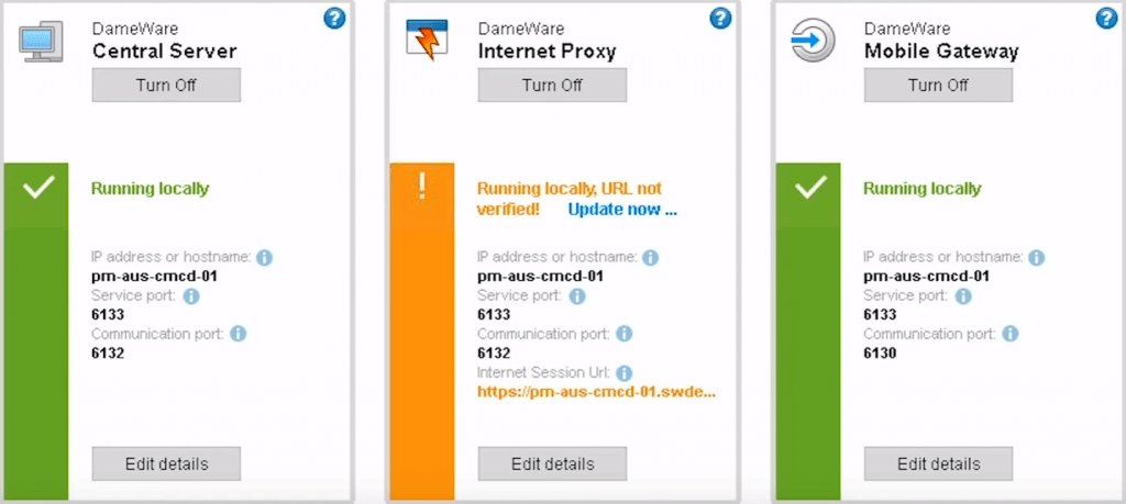 Dameware Remote Support/Desktop Review - Websentra