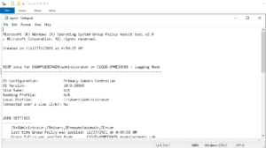 GPResult Command: Learn How to Use it to Check Group Policy
