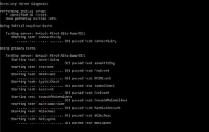 Domain Controller Health Check Guide - Installing & Using DCDiag