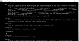 Domain Controller Health Check Guide - Installing & Using DCDiag