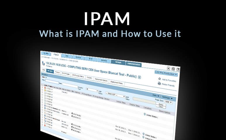 IPAM? What is it and How to Use it to Manage IP Addresses
