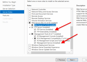 Installing a secure FTP server on Windows using IIS