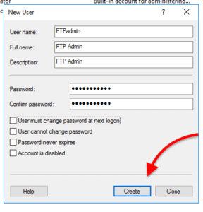 Installing a secure FTP server on Windows using IIS